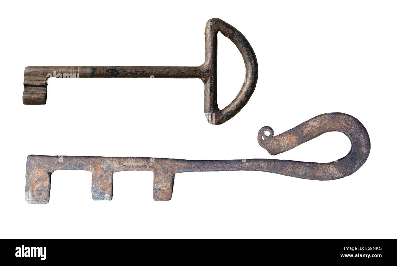 Door lock keys macro Cut Out Stock Images & Pictures - Alamy