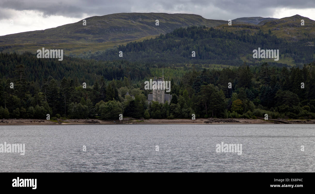 HDR Photo at Loch Lochy in Highlands Scotland Stock Photo - Alamy