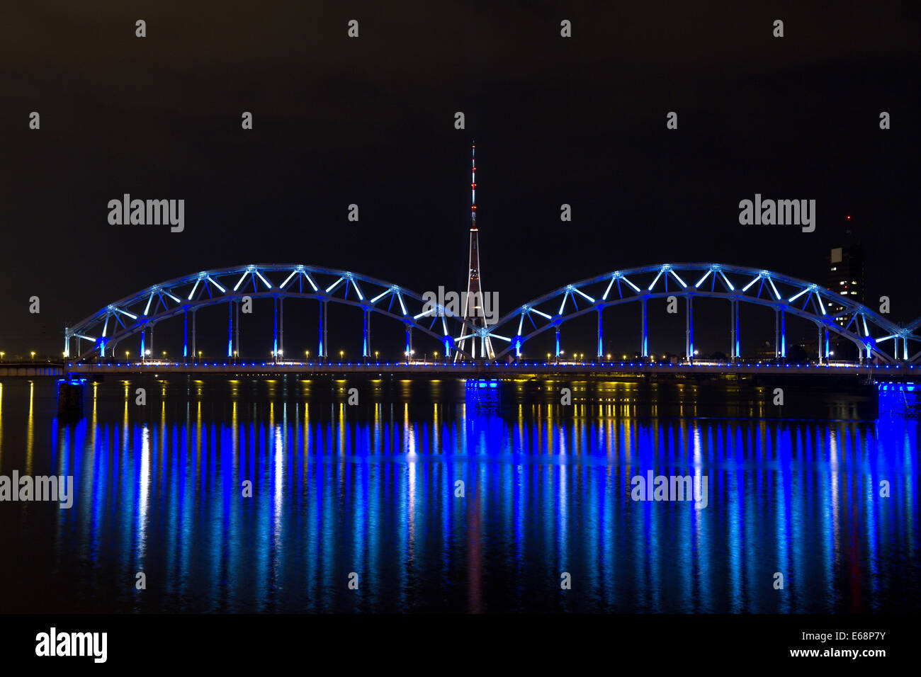 Bridges of Riga Stock Photo - Alamy