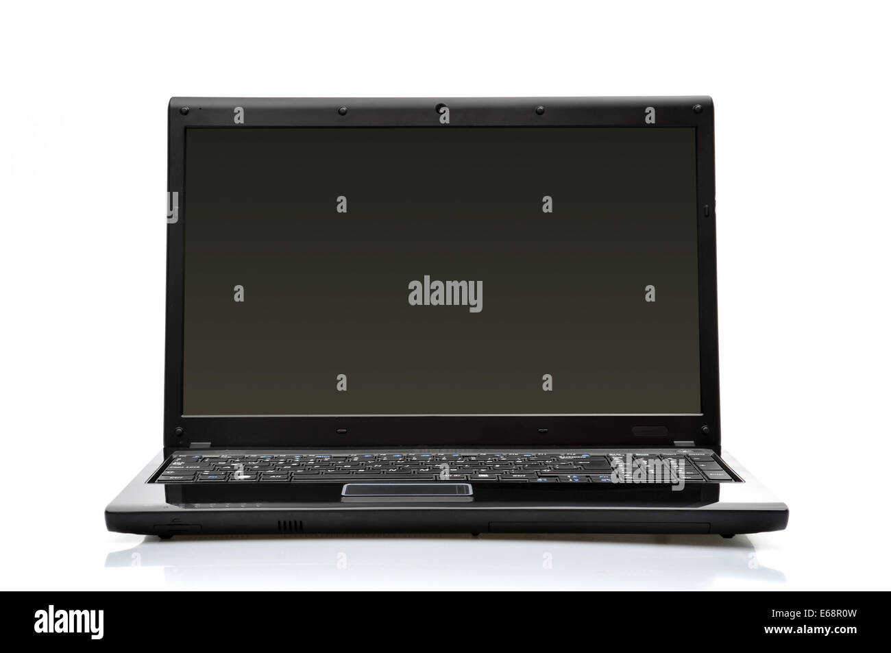 New laptop front black hi-res stock photography and images - Alamy