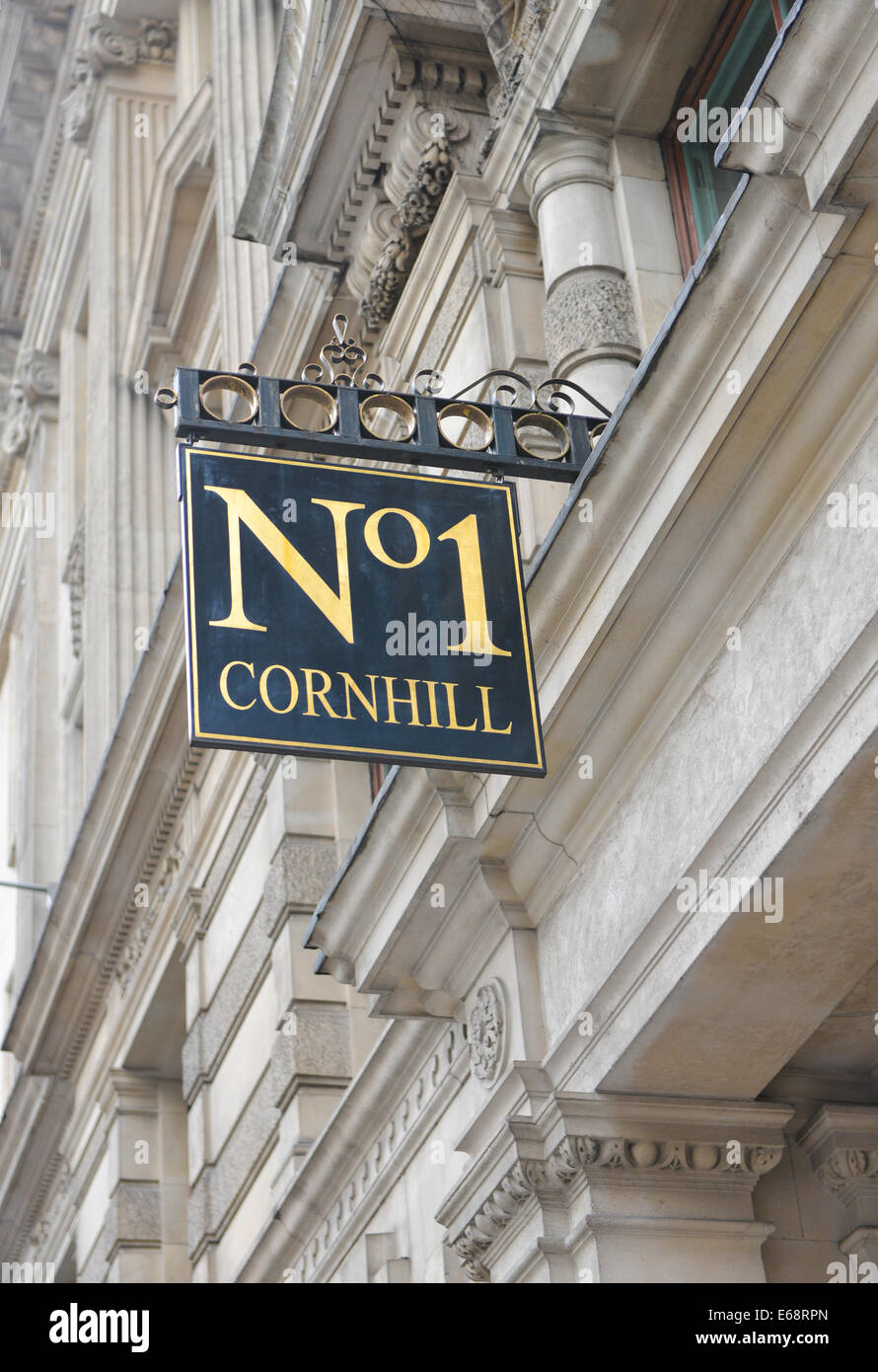 1 cornhill hi-res stock photography and images - Alamy