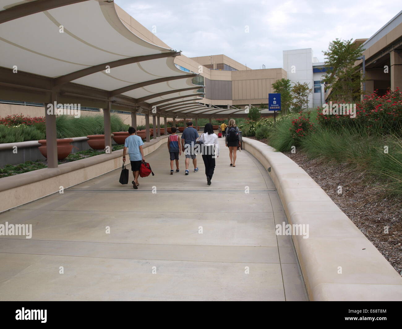 DFW International Airport Terminal A Dart Rail Station Opens Stock ...