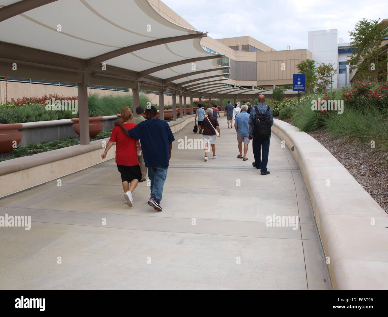 DFW International Airport Terminal A Dart Rail Station Opens Stock ...