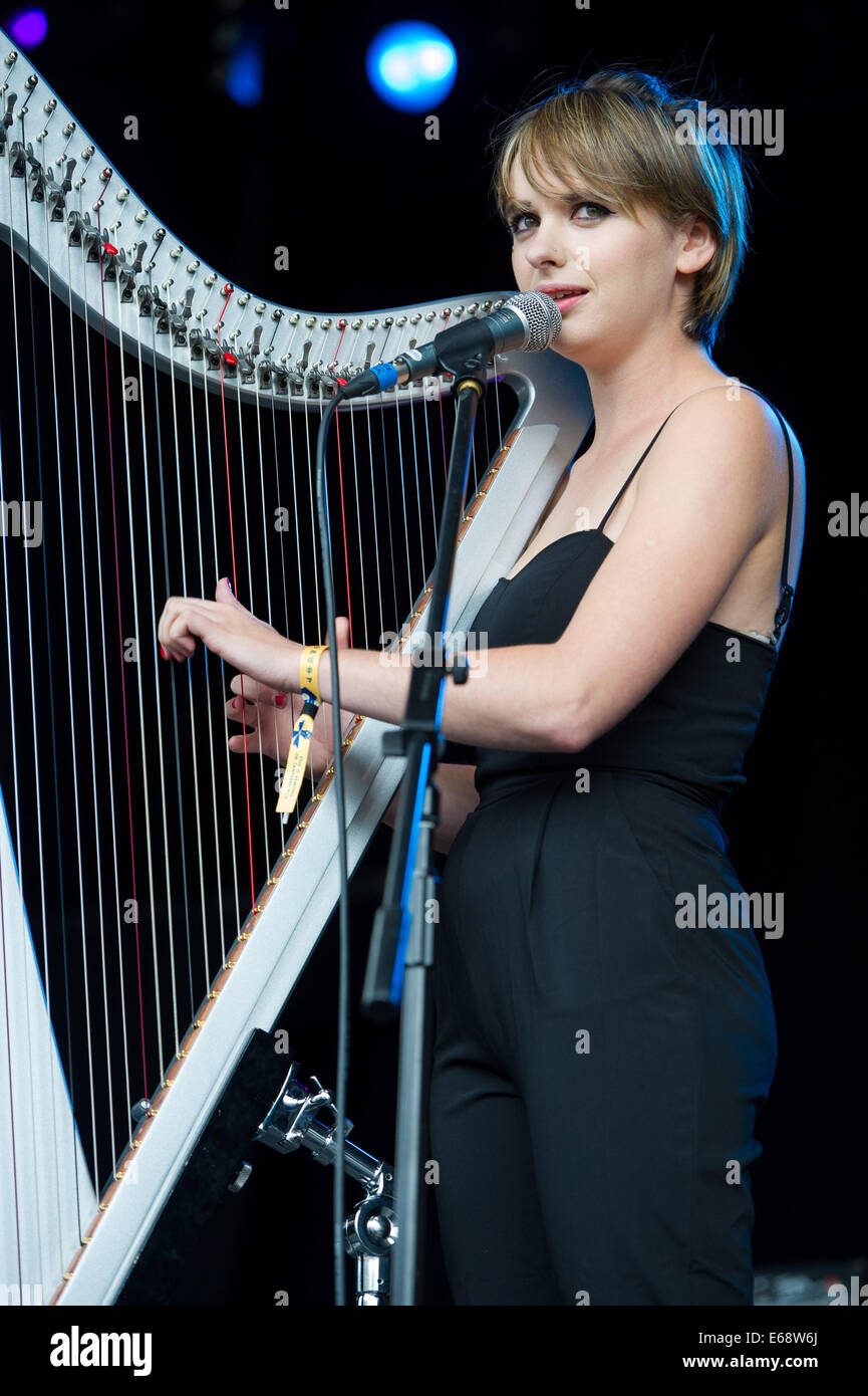 Georgia Ruth performs at Green Man Festival 2014 Stock Photo - Alamy