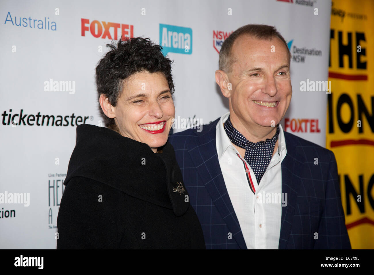 Sydney, Australia. 18th Aug, 2014. Pictured are Australian rock singer ...