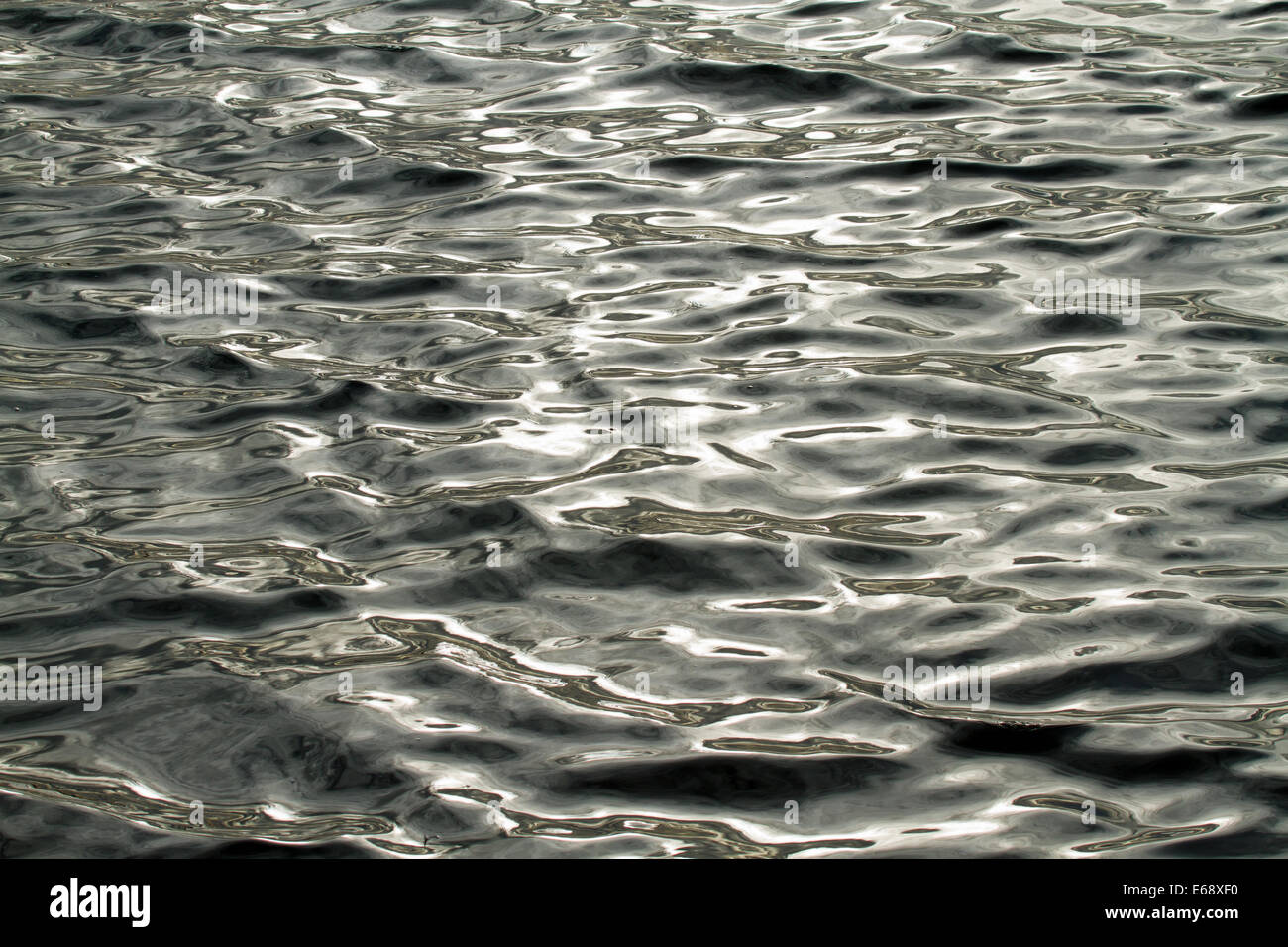 Gentle ripples on water Stock Photo - Alamy