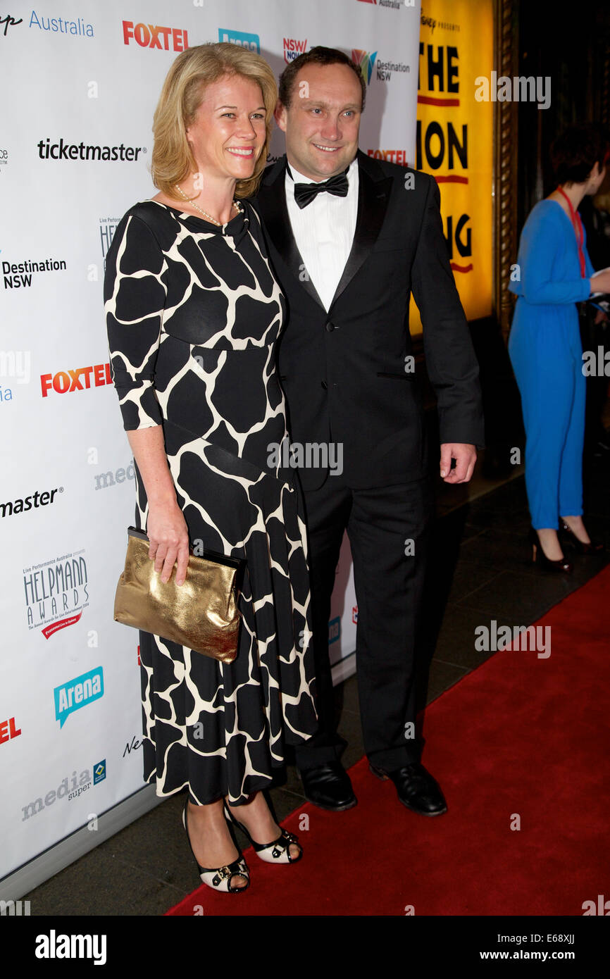 Sydney, Australia. 18th Aug, 2014. Pictured are Katrina Ann Hodgkinson ...