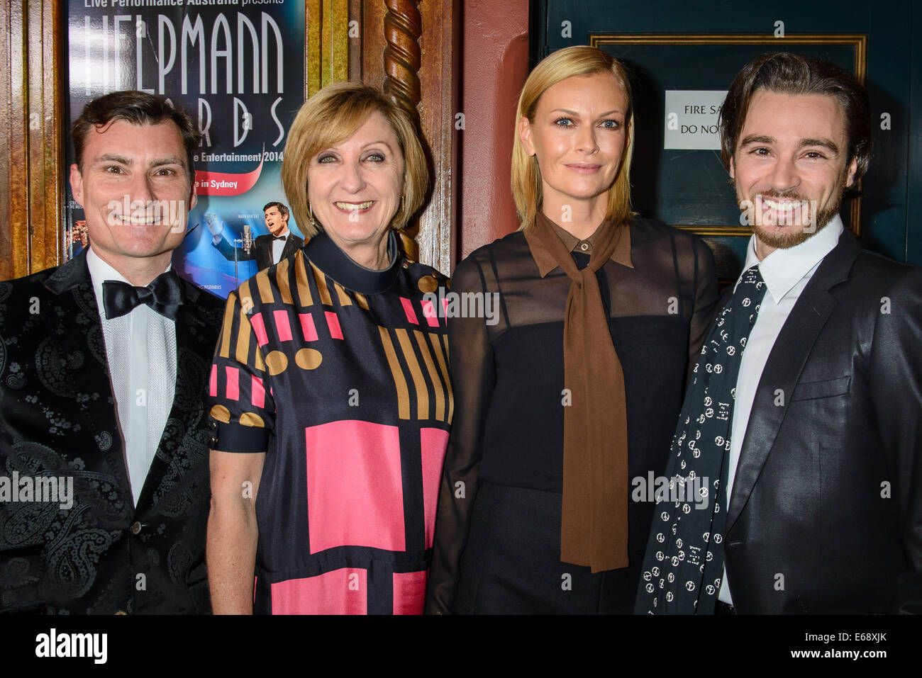 Sydney, Australia. 18th Aug, 2014. arrives at the 2014 Helpmann Awards ...