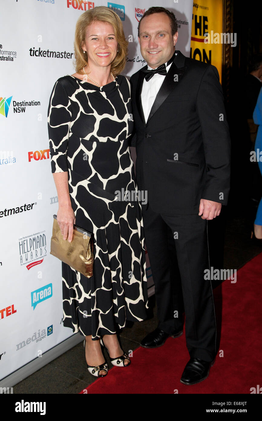 Sydney, Australia. 18th Aug, 2014. Pictured are Katrina Ann Hodgkinson ...