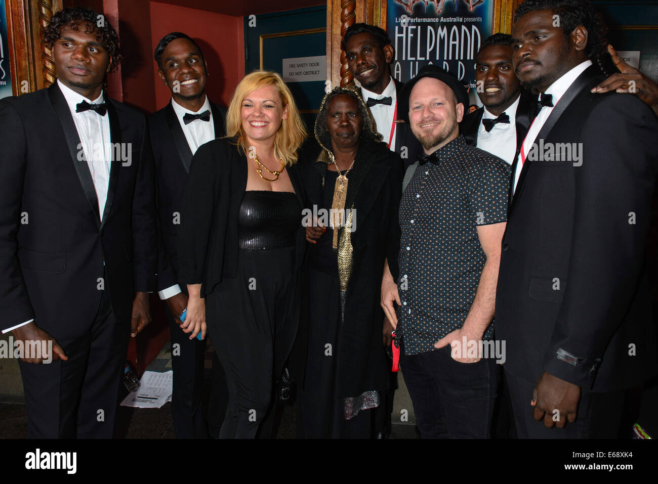 Sydney, Australia. 18th Aug, 2014. Djuki Mala (The Chooky Dancers ...