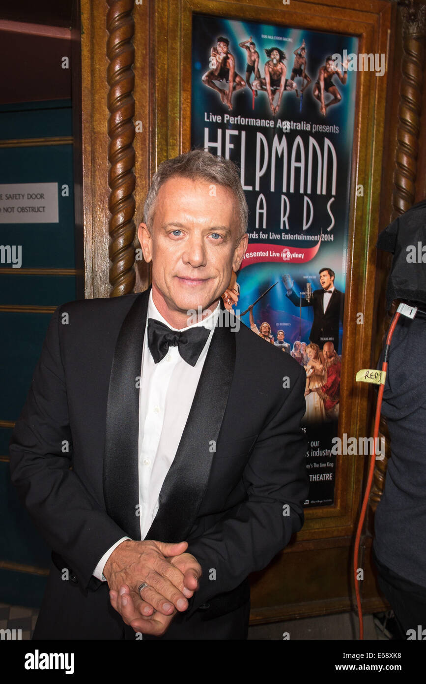 Sydney, Australia. 18th Aug, 2014. Simon Burke arrives at the 2014 ...