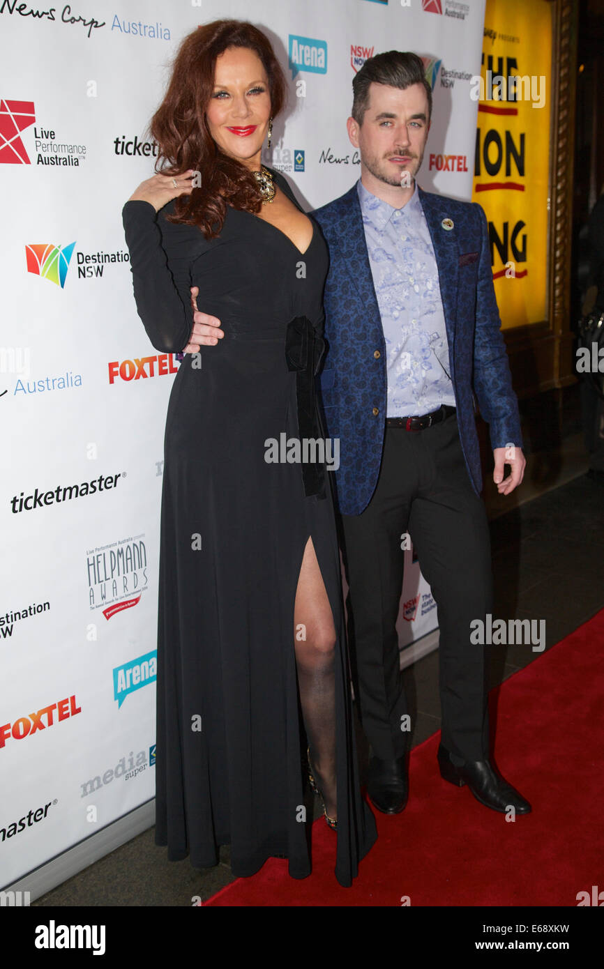 Sydney, Australia. 18th Aug, 2014. Pictured are Rhonda Burchmore and ...