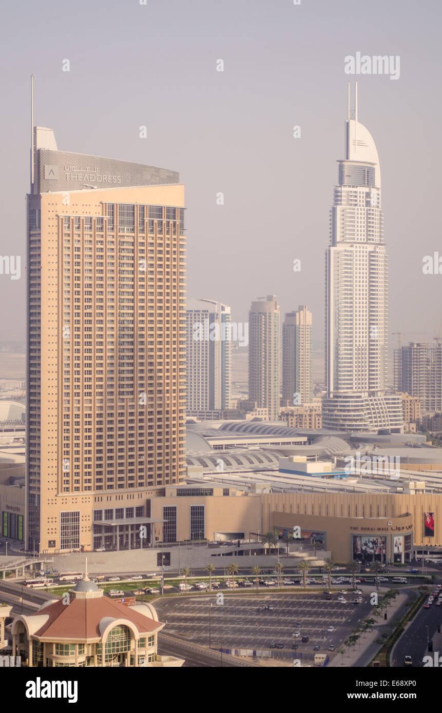 Skyline Address Building office towers condos of Dubai, United Arab ...