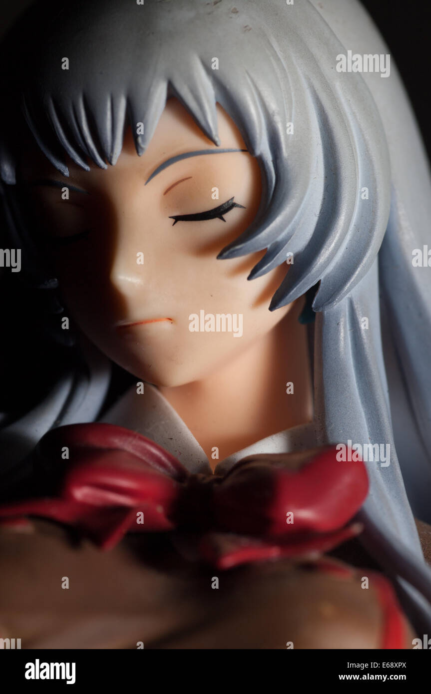 a figurine of shiryuu from ikkitousen by alter Stock Photo - Alamy