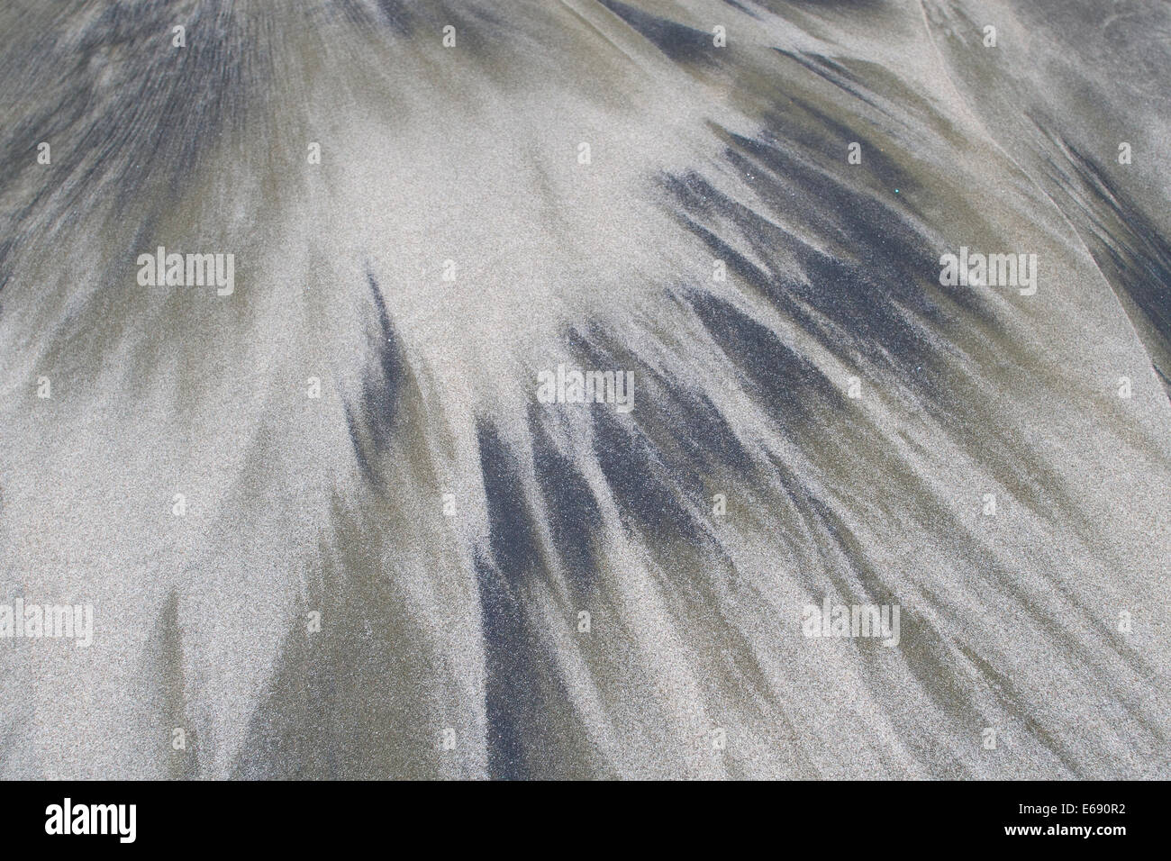 Patterns in the sand Stock Photo - Alamy