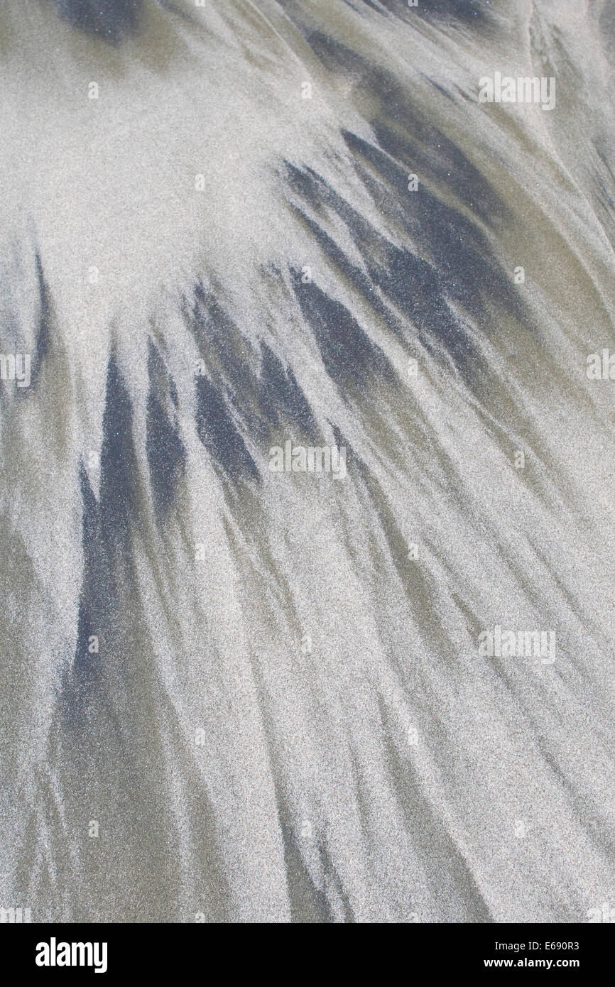 Patterns in the sand Stock Photo - Alamy