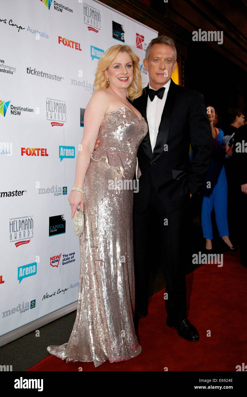 Sydney, Australia. 18th Aug, 2014. Pictured are Helen Dallimore and ...