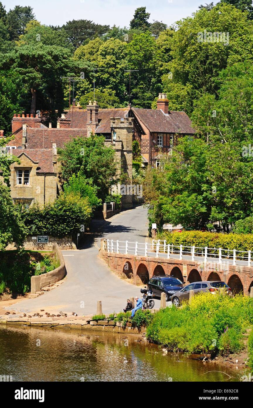 River severn arley worcestershire hi-res stock photography and images ...