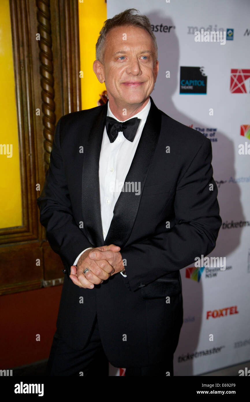 Sydney, Australia. 18th Aug, 2014. Pictured is Simon Burke arriving on ...