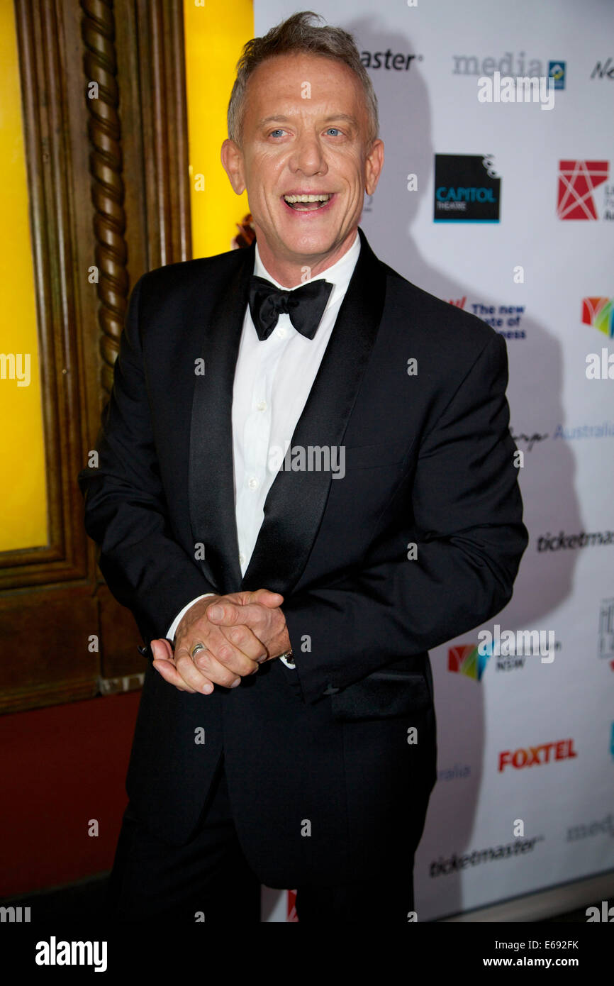 Sydney, Australia. 18th Aug, 2014. Pictured is Simon Burke arriving on ...