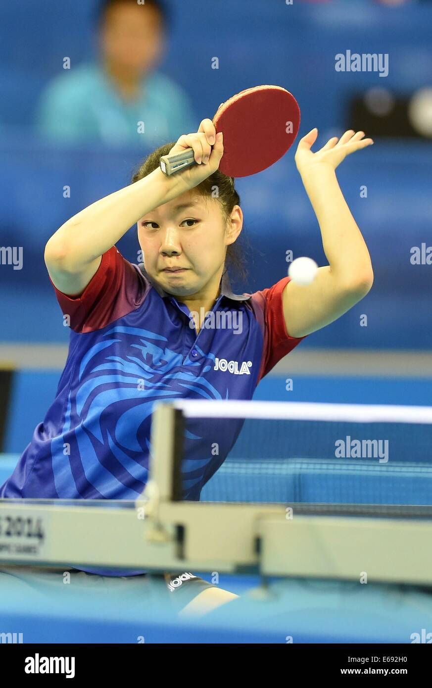 Nanjing, China's Jiangsu Province. 19th Aug, 2014. Lily Zhang of the ...