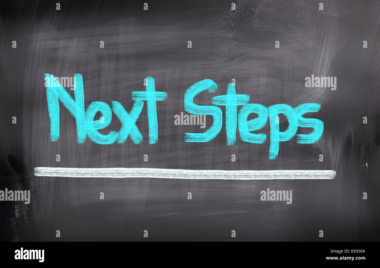 Concept Handwritten With Chalk - Color Image Stock Photo - Alamy