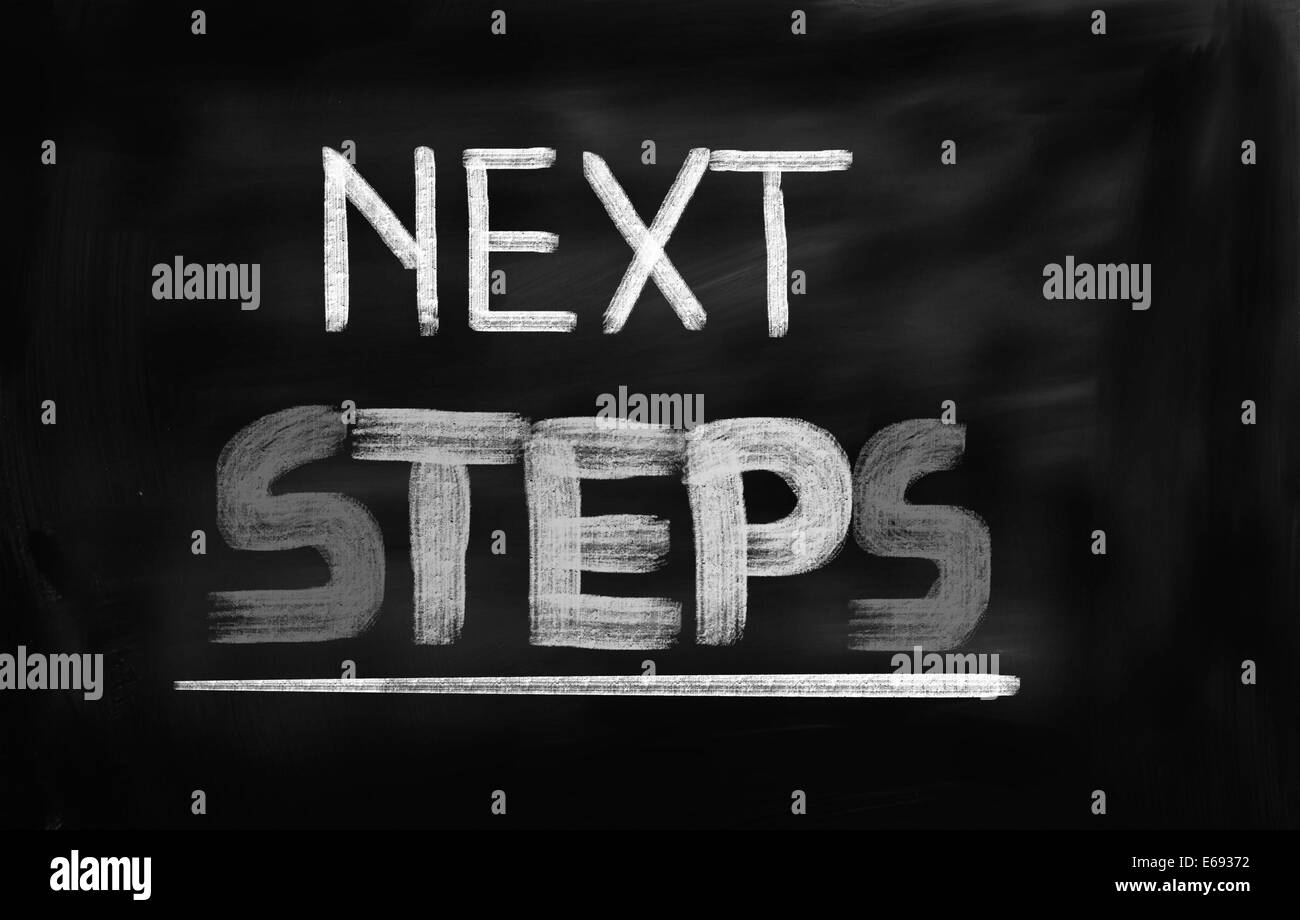 Concept Handwritten With Chalk - Color Image Stock Photo - Alamy