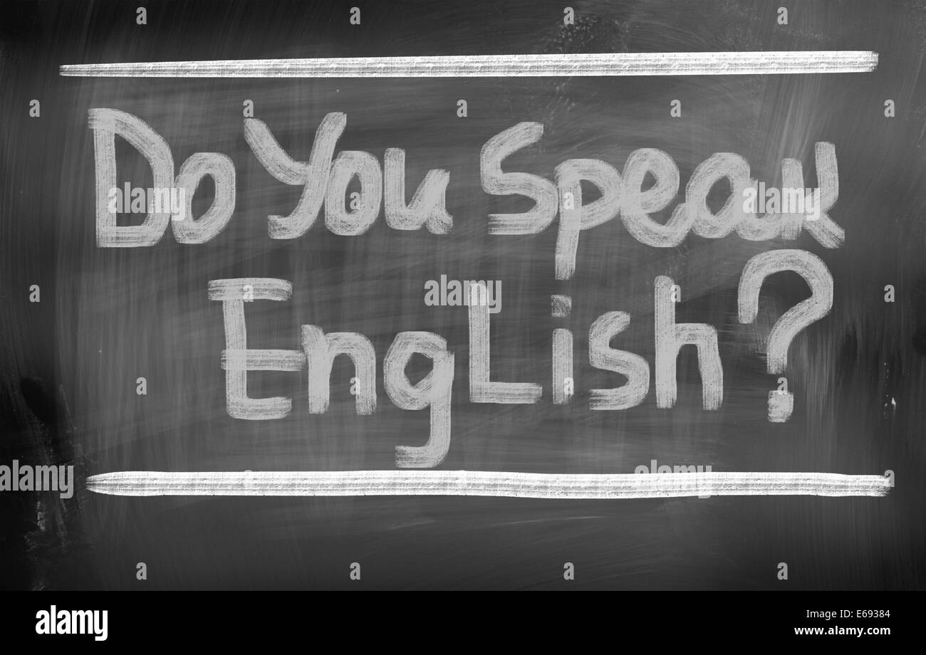 Concept Handwritten With Chalk - Color Image Stock Photo - Alamy