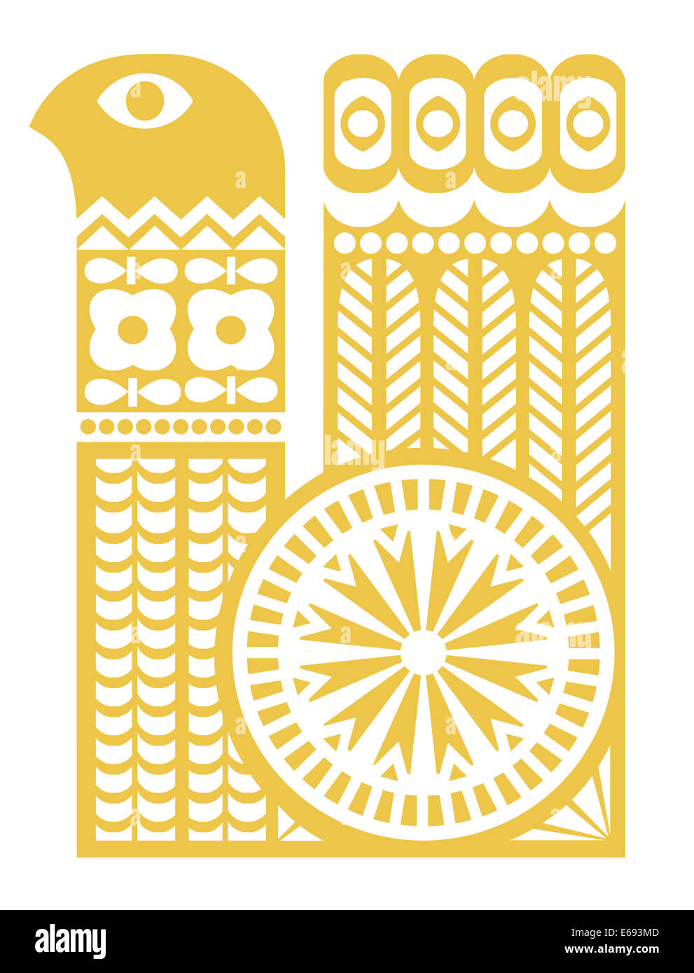 Scandinavian folk style hi-res stock photography and images - Alamy