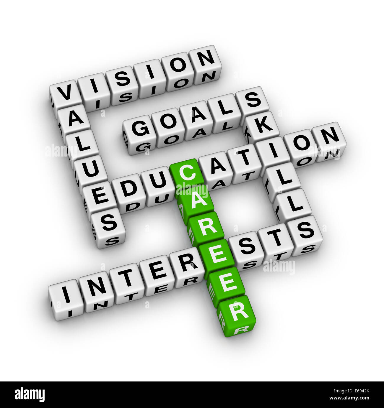 Career success future concept Cut Out Stock Images & Pictures - Alamy