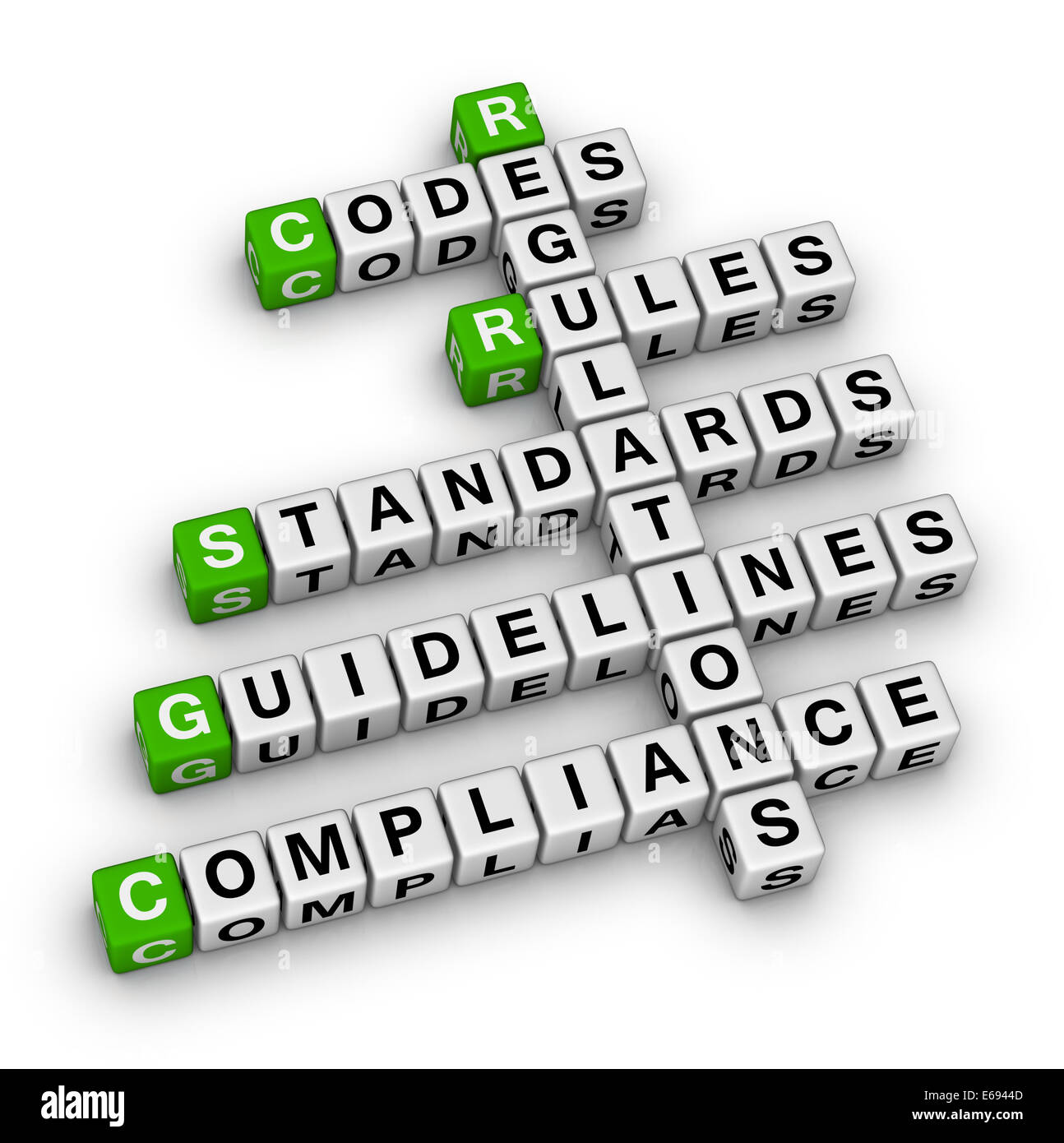 compliance crossword puzzle Stock Photo - Alamy