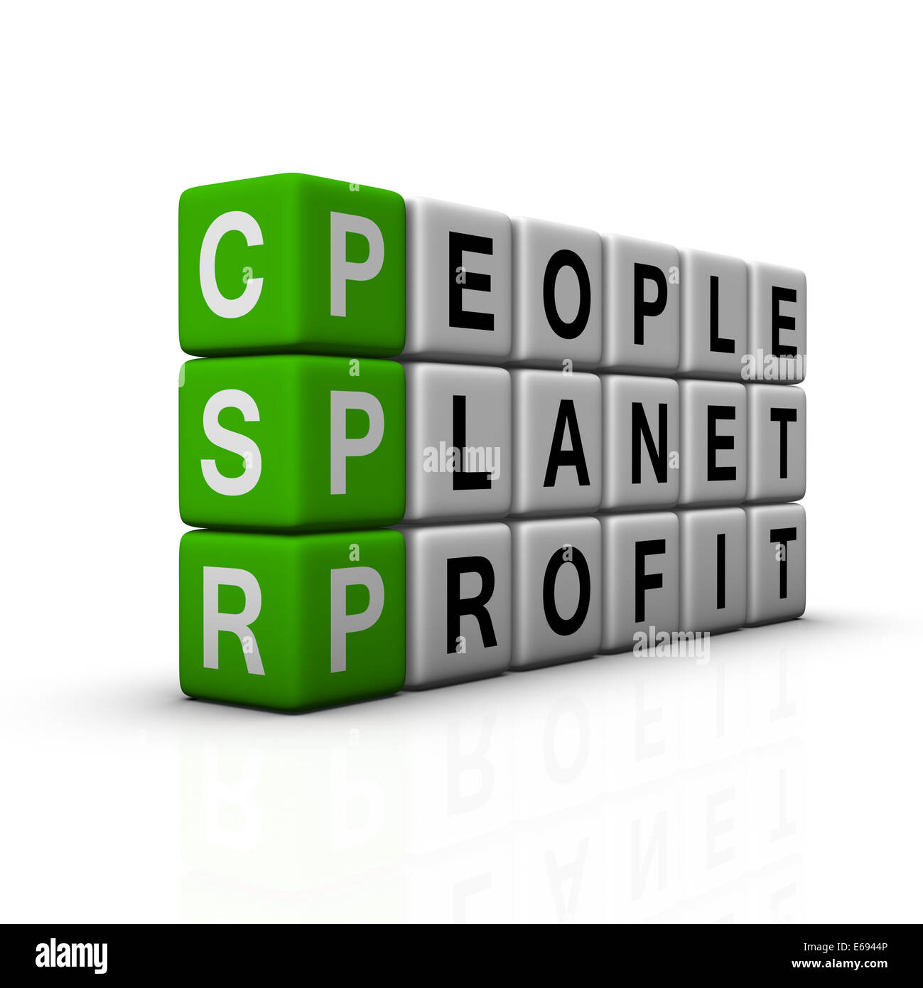 Corporate social responsibility company Cut Out Stock Images & Pictures ...