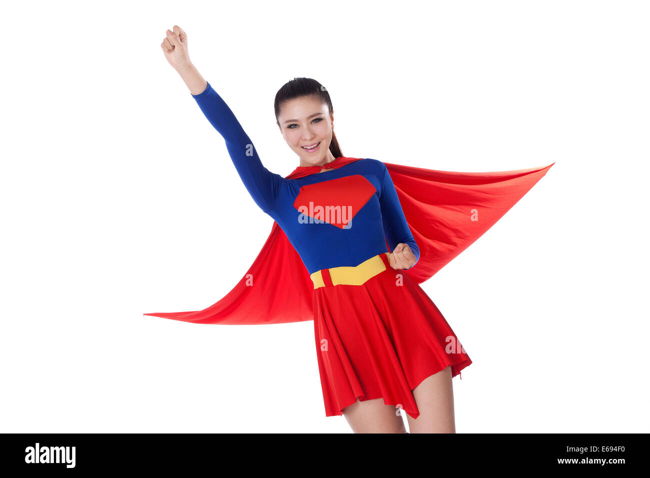 Superman Stance High Resolution Stock Photography and Images - Alamy
