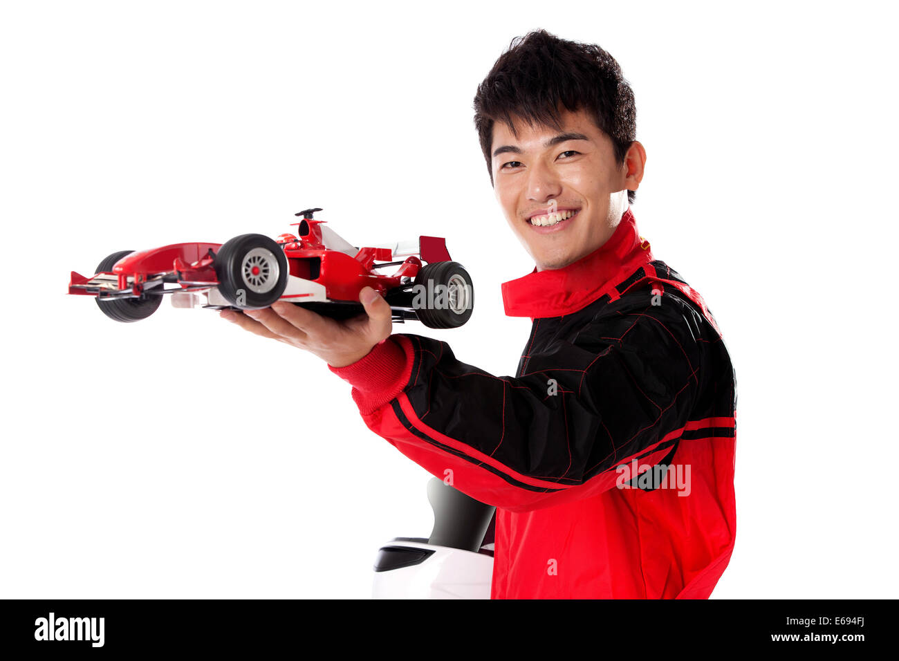 Young race car driver Stock Photo - Alamy