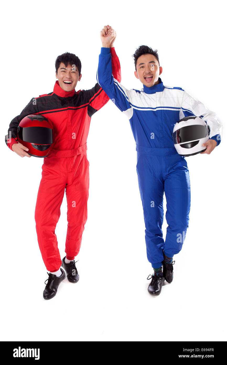 Young race car driver Stock Photo - Alamy