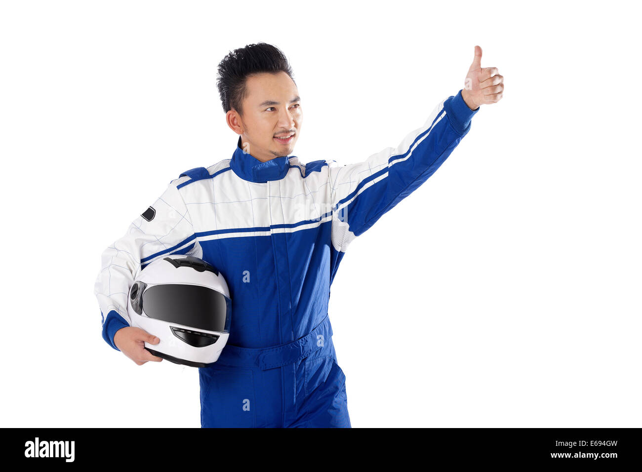 Young race car driver Stock Photo - Alamy