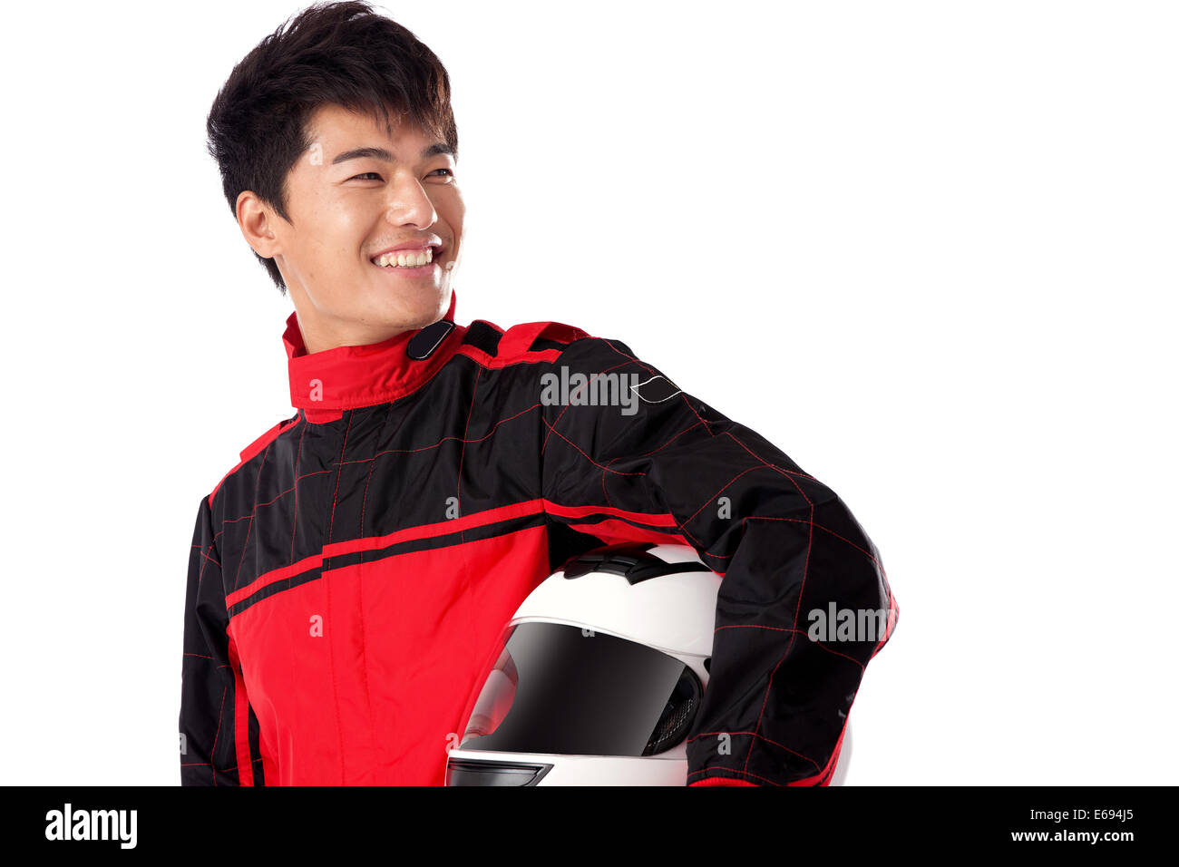 Young race car driver Stock Photo - Alamy