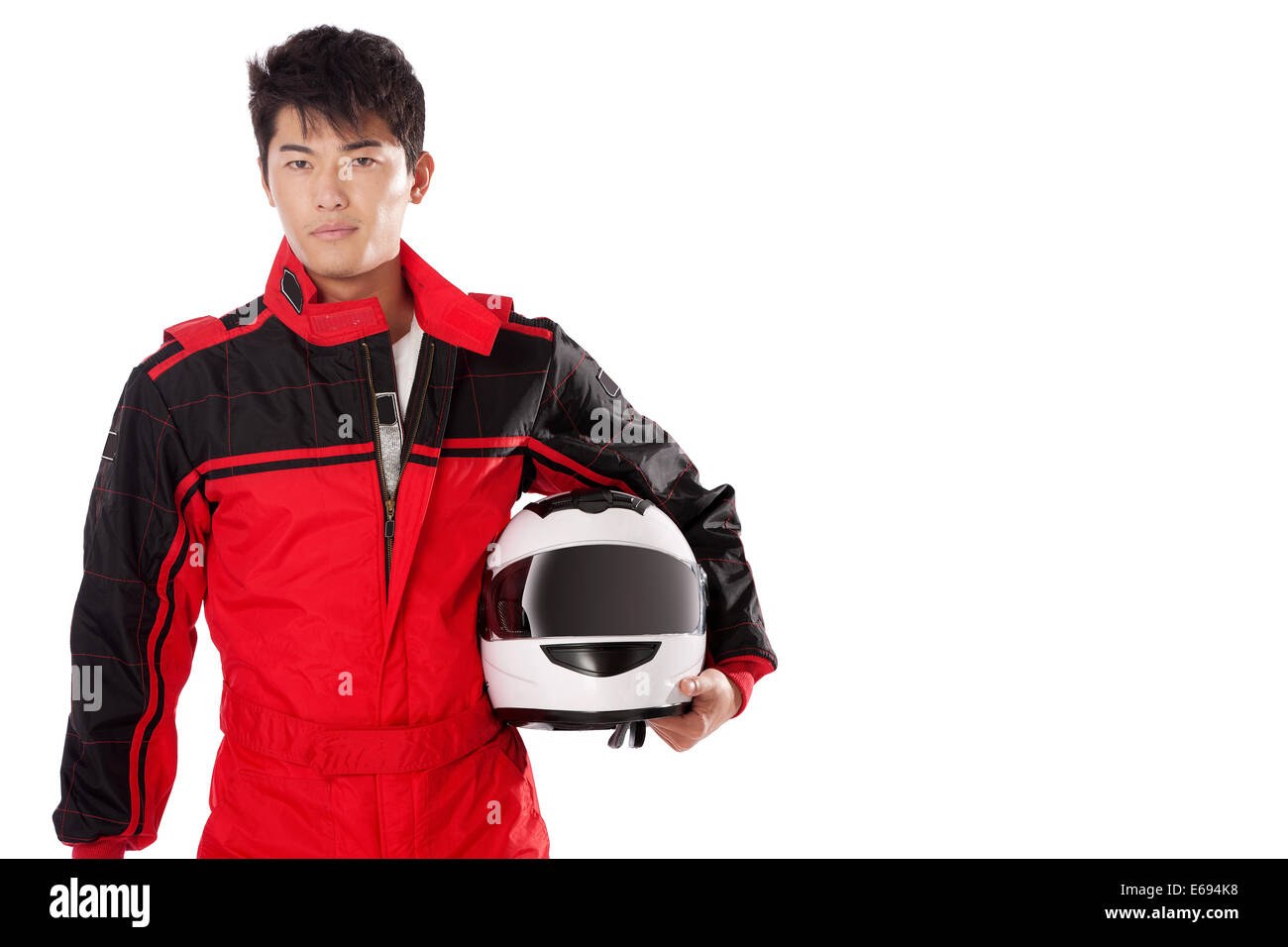 Young race car driver Stock Photo - Alamy