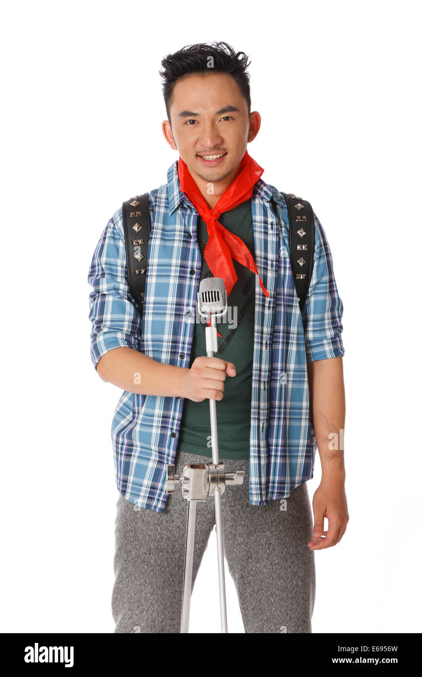 Men singing Cut Out Stock Images & Pictures - Alamy