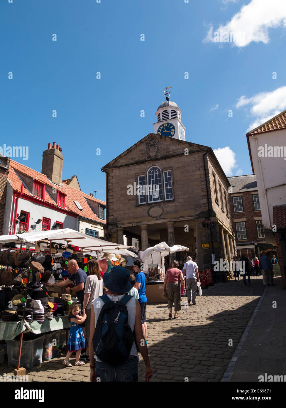 Market whitby hi-res stock photography and images - Alamy