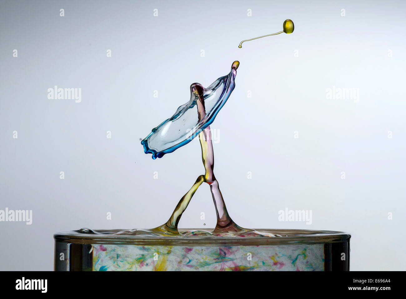 Coloured drops hi-res stock photography and images - Alamy