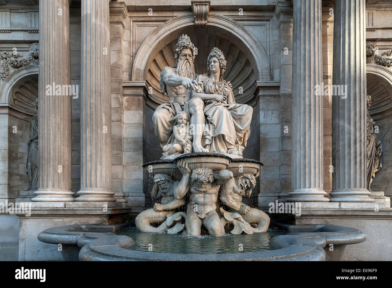 River god danubius hi-res stock photography and images - Alamy