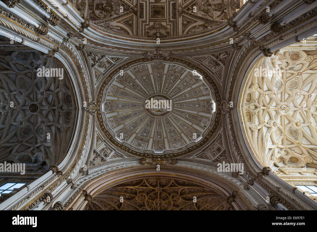 Ceiling in chapel capilla mayor hi-res stock photography and images - Alamy