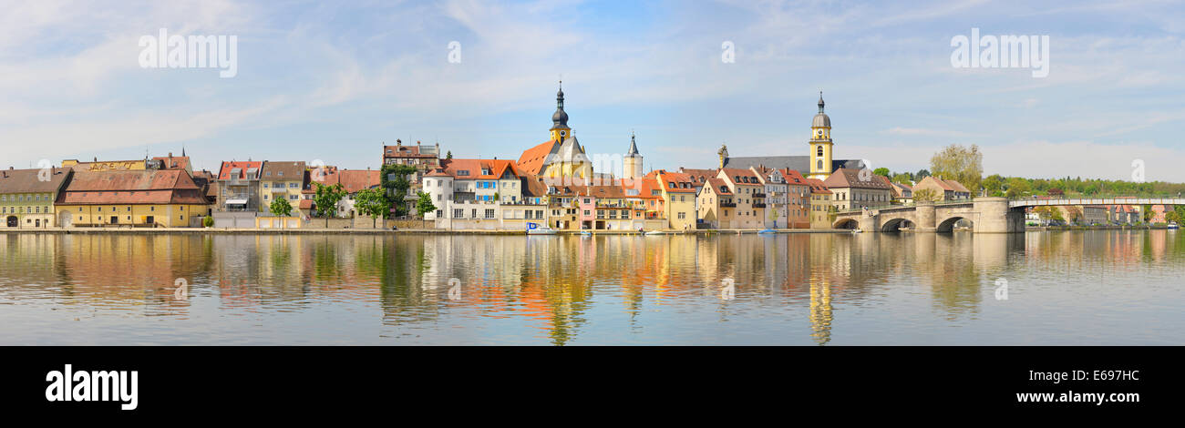 Bridge main river kitzingen germany hi-res stock photography and images ...