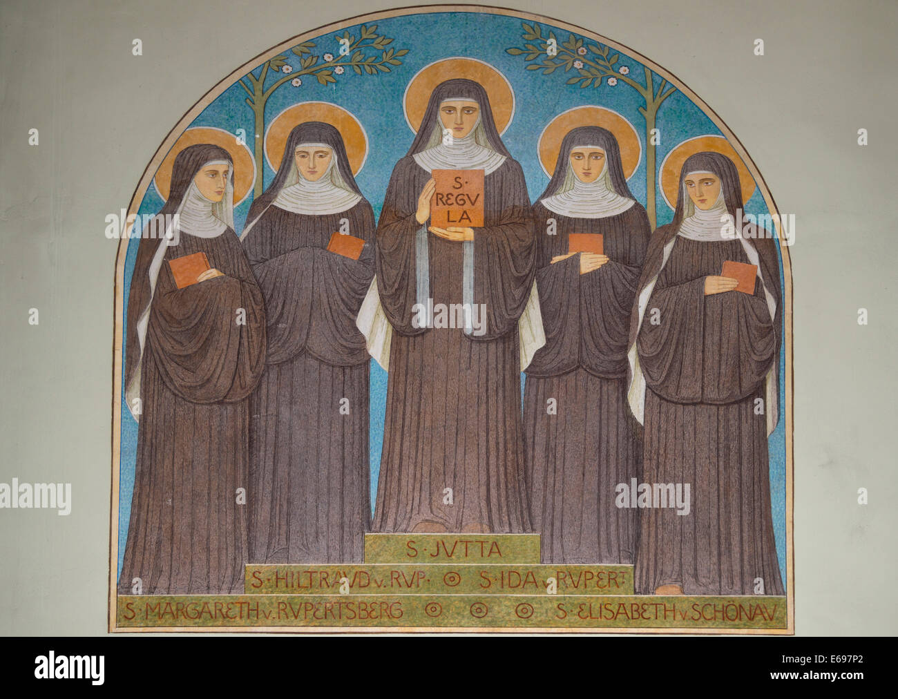 Abbey of benedictine nuns hi-res stock photography and images - Alamy