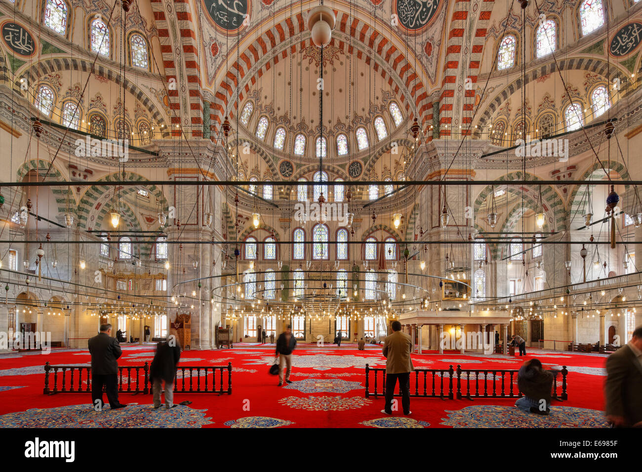 Fatih Mosque, Fatih Camii or Conqueror's Mosque, Fatih district ...