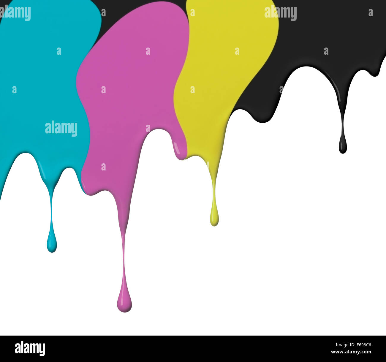 Paint drips isolated hi-res stock photography and images - Alamy