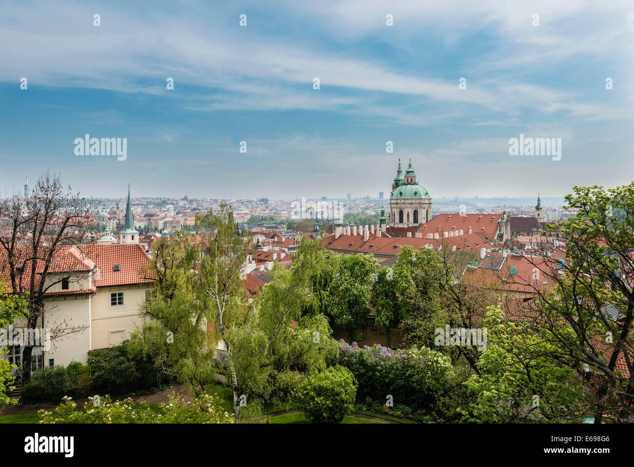 Historic centre of Prague, UNESCO World Heritage Site, with the Church ...