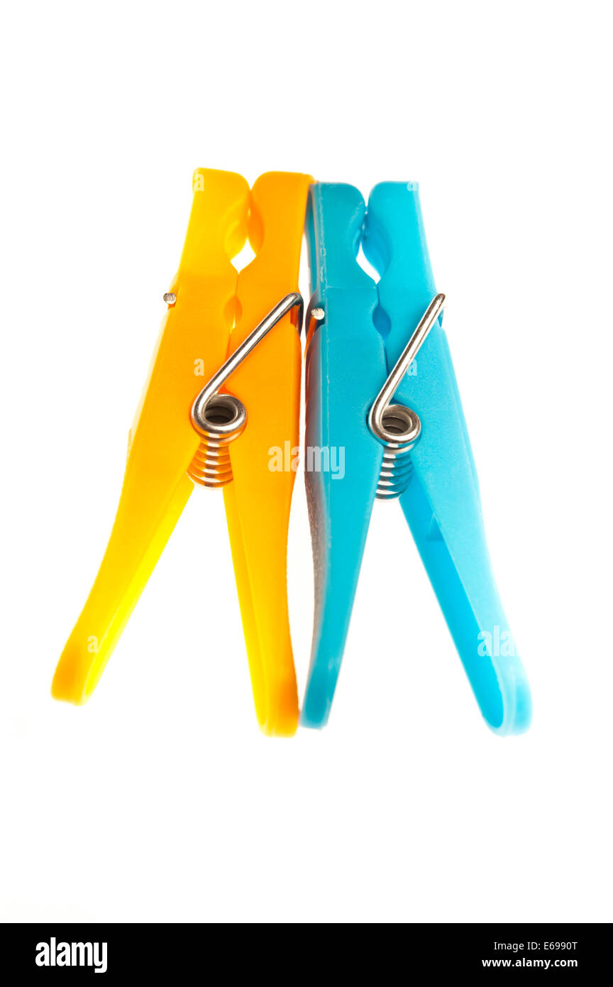 Orange pegs hi-res stock photography and images - Alamy