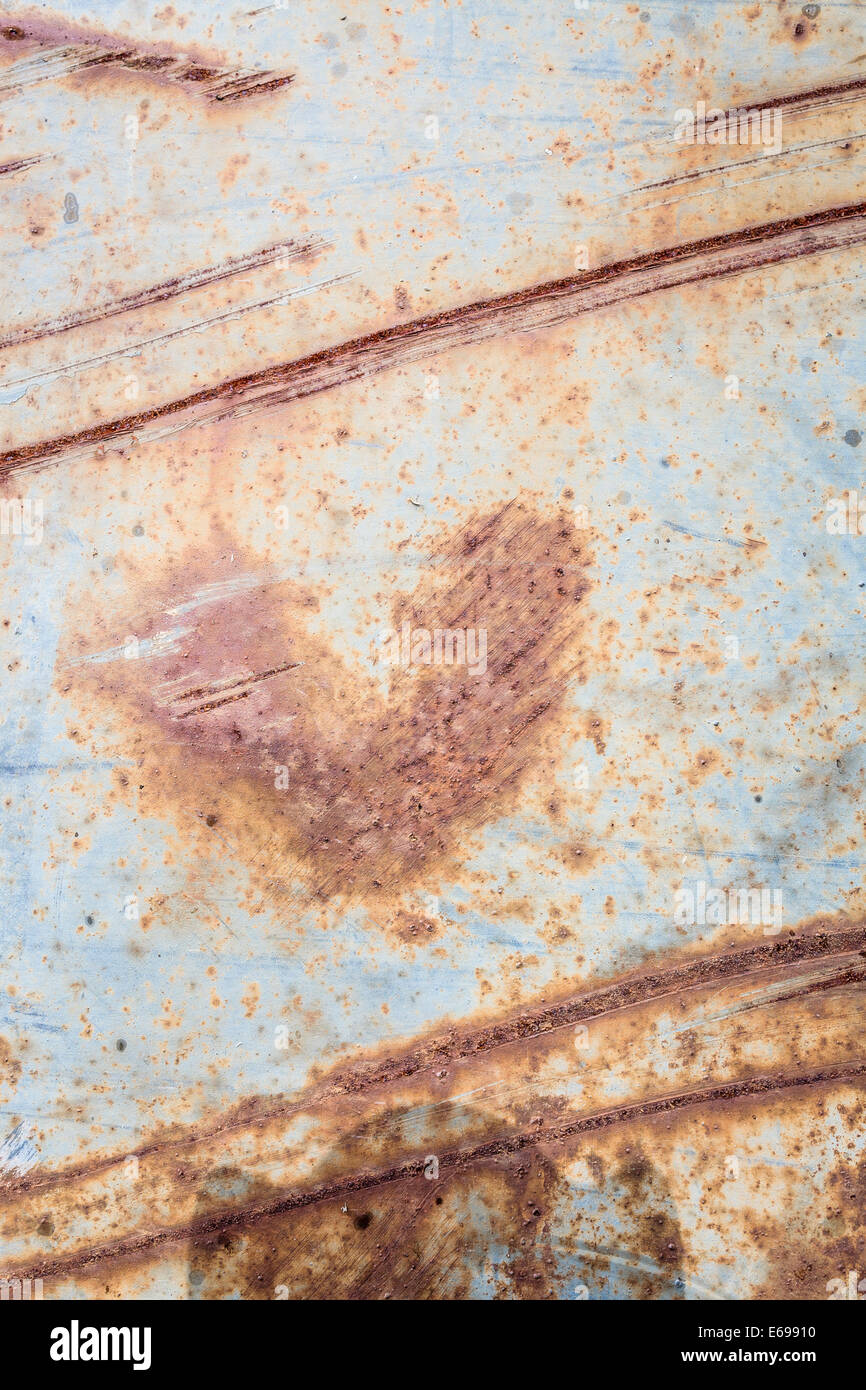 Metallic rust texture with heart shape Stock Photo - Alamy